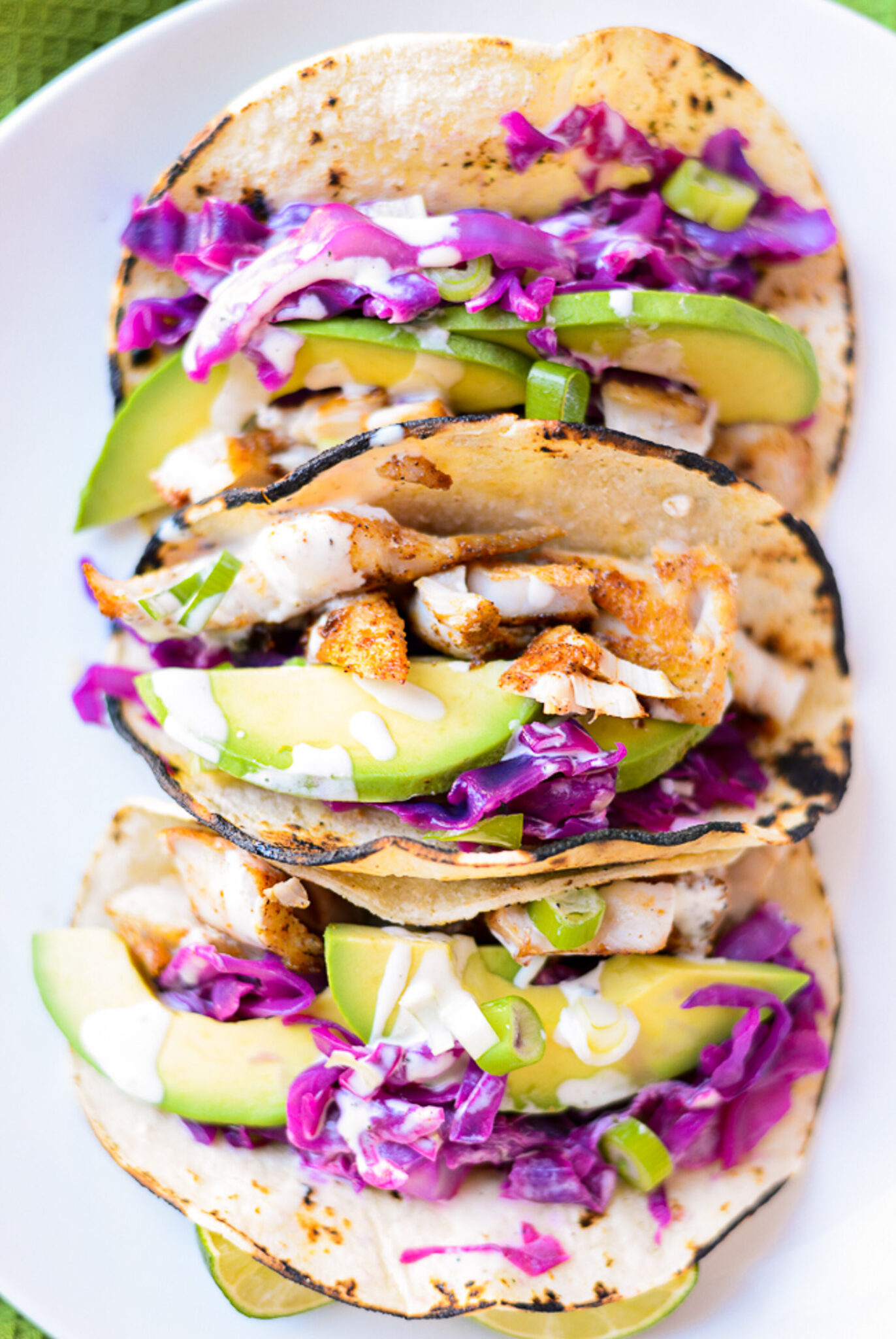 Fish Tacos with Honey-Lime Cabbage Slaw - Real Food Whole Life
