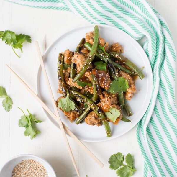 Ground Turkey and Green Beans Stir-Fry (20-Minute) - Real Food Whole Life