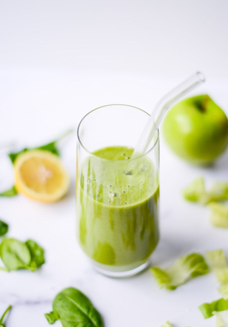 5-Minute Lettuce Smoothie (Light & Fresh!) - Real Food Whole Life