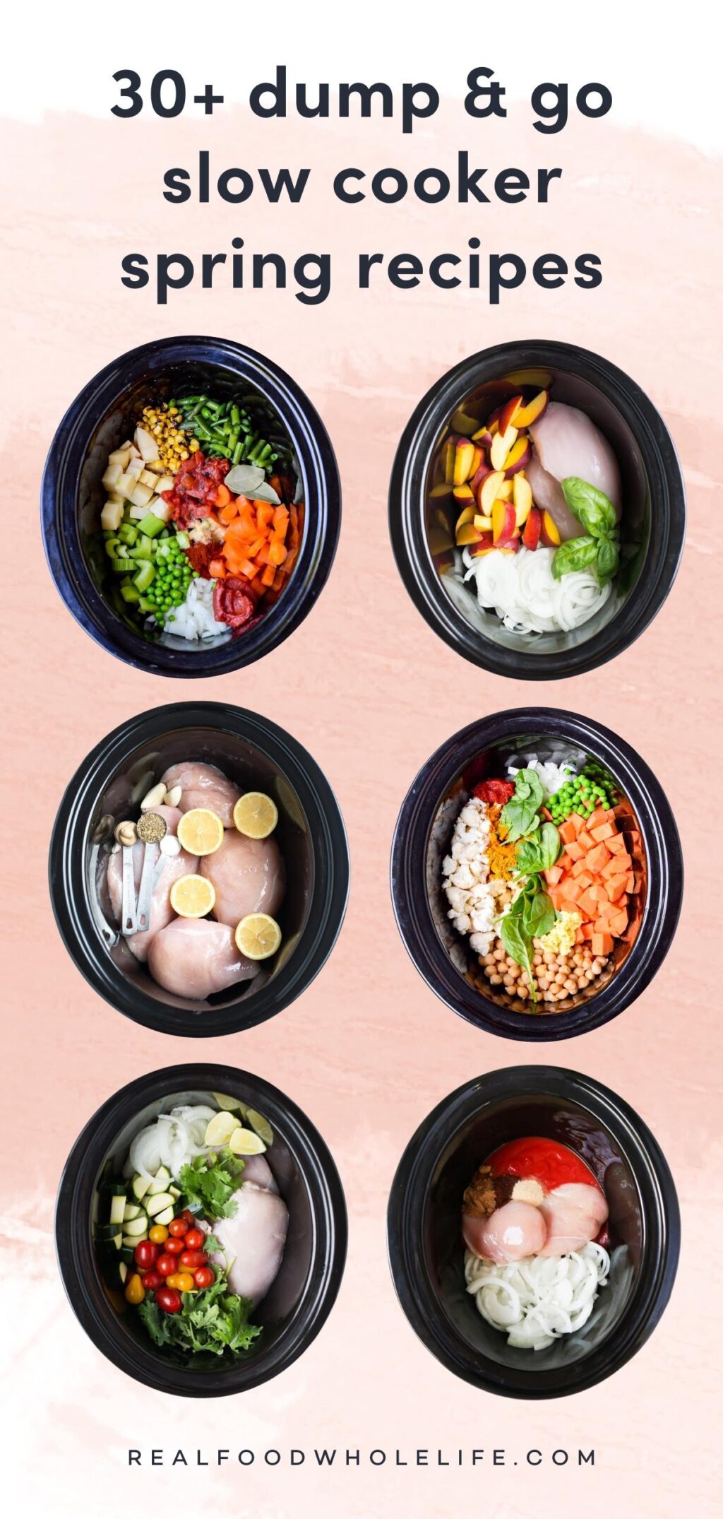 Fresh + Filling Spring Slow Cooker Recipes - Real Food Whole Life
