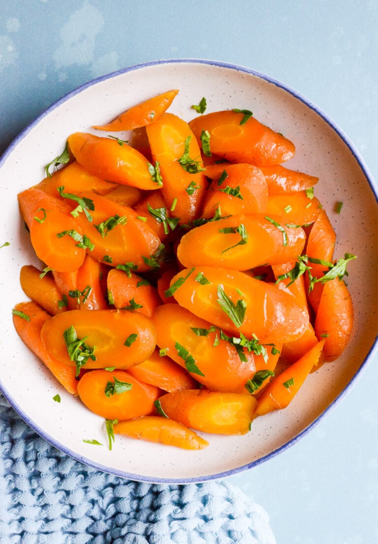 Slow Cooker Honey Glazed Carrots - Real Food Whole Life