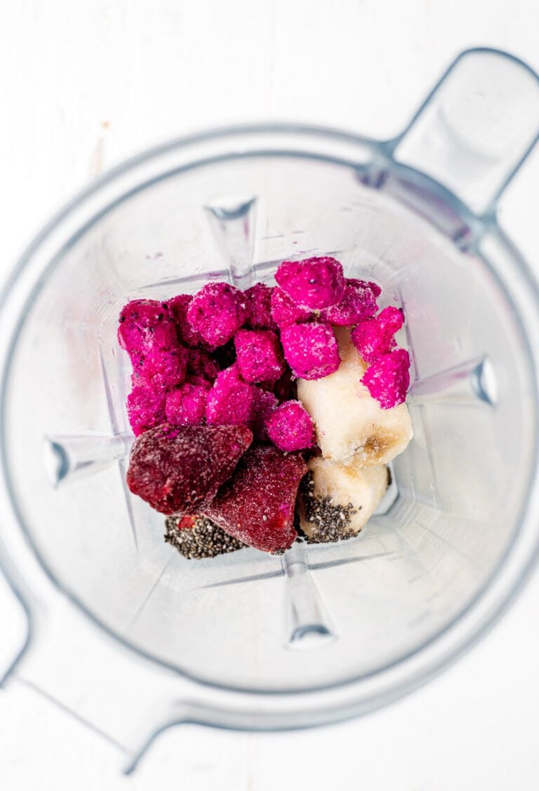 5-Minute Dragon Fruit Smoothie - Real Food Whole Life