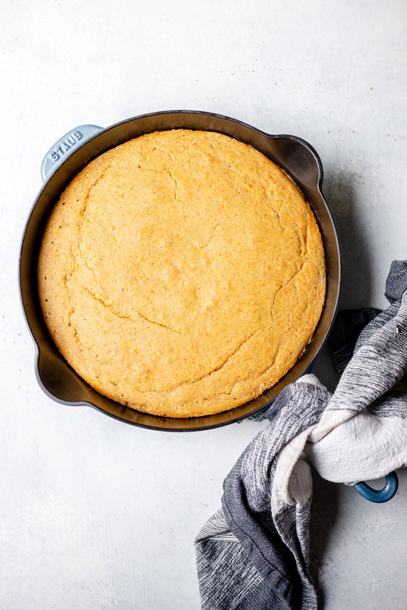 Skillet Honey Cornbread (One-Bowl!) - Real Food Whole Life