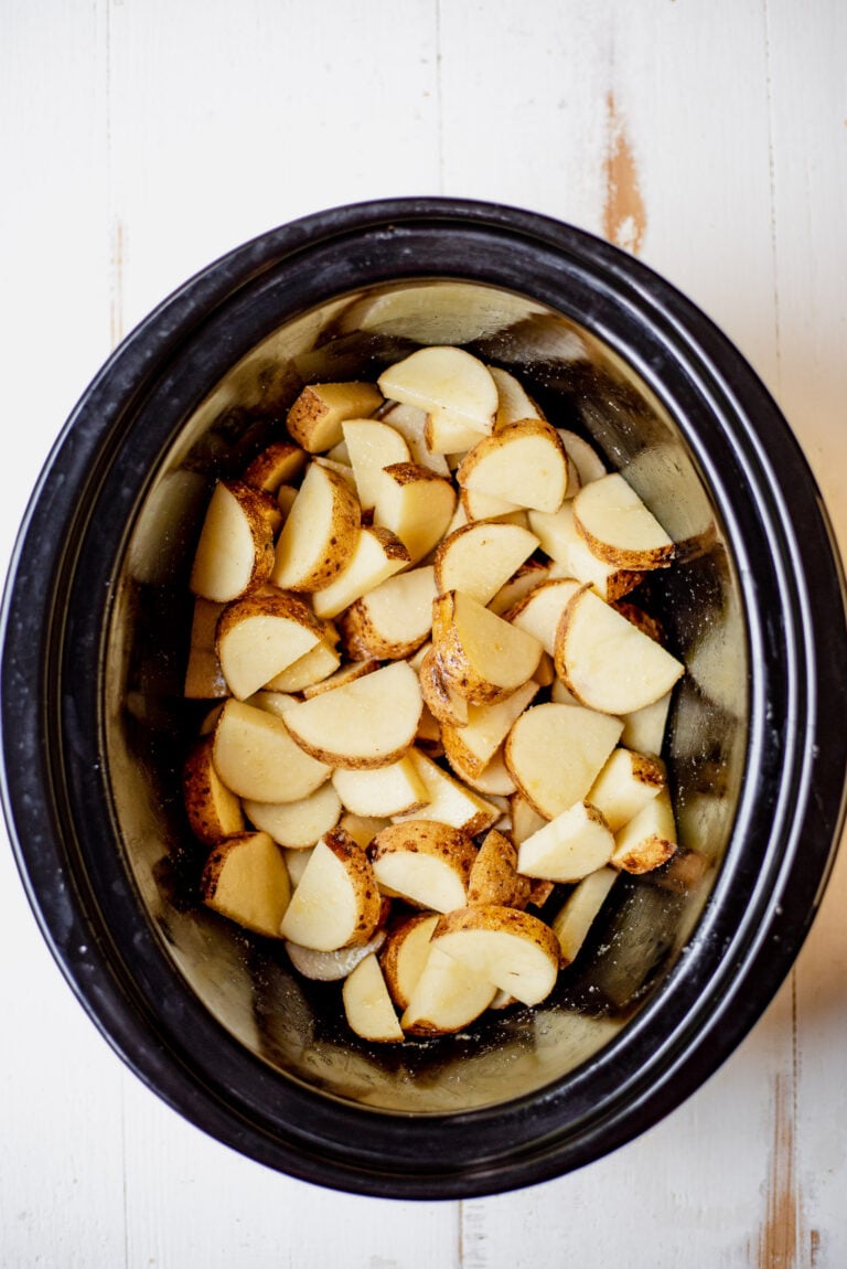 Slow Cooker Roasted Russet Potatoes - Real Food Whole Life