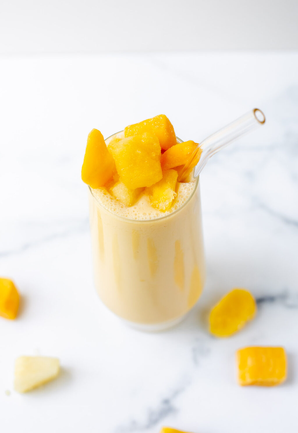 Mango Pineapple Smoothie (No Banana) - Real Food Whole Life