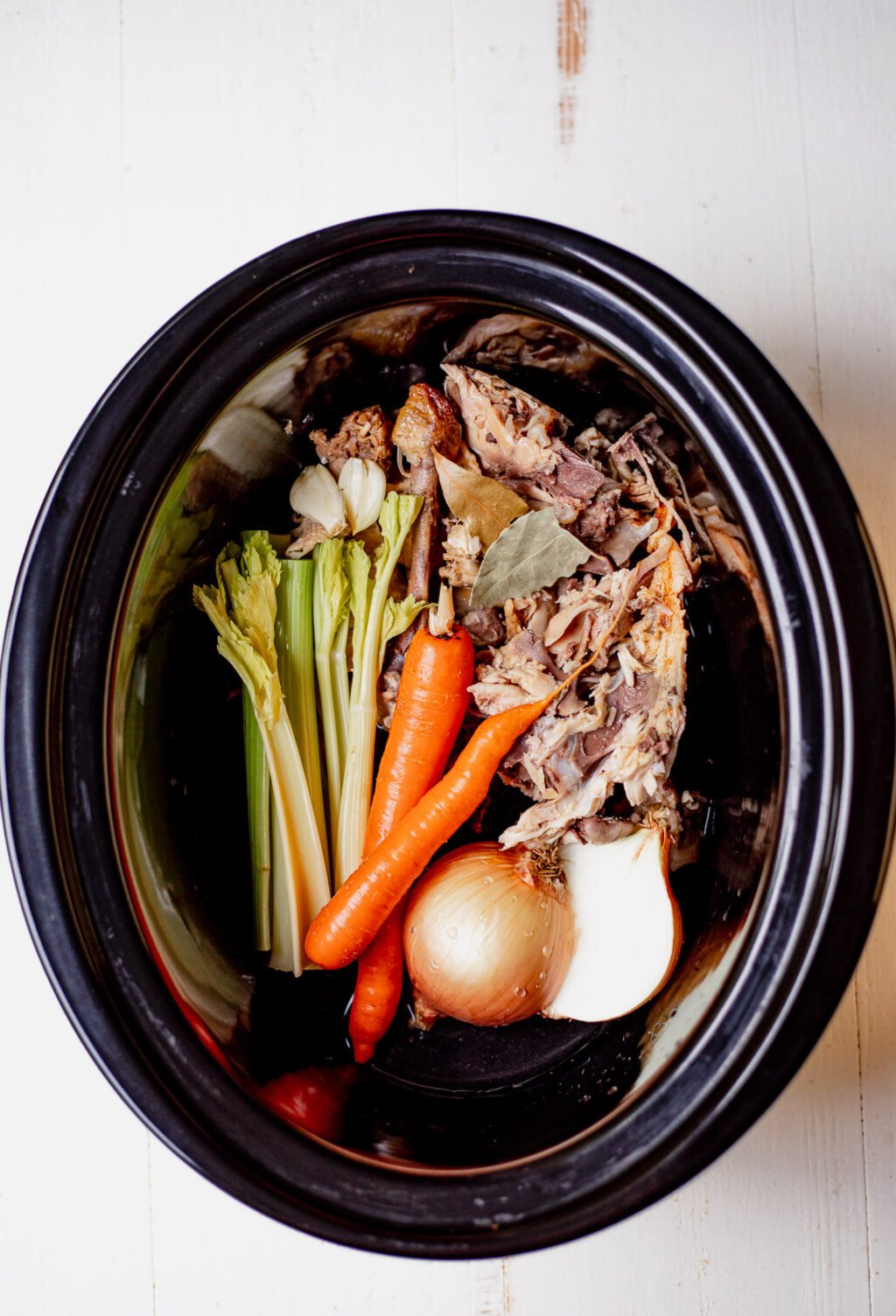 Slow Cooker Turkey Stock - Real Food Whole Life