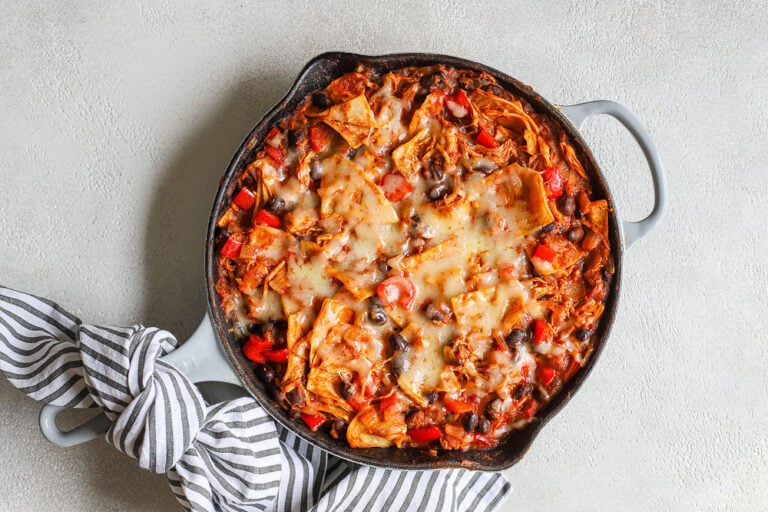 Chicken Enchilada Skillet (One-Pan!) - Real Food Whole Life