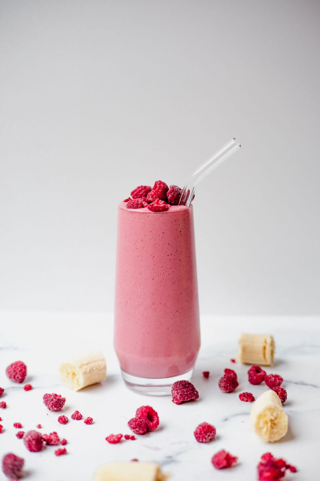 5-Minute Raspberry Banana Smoothie - Real Food Whole Life