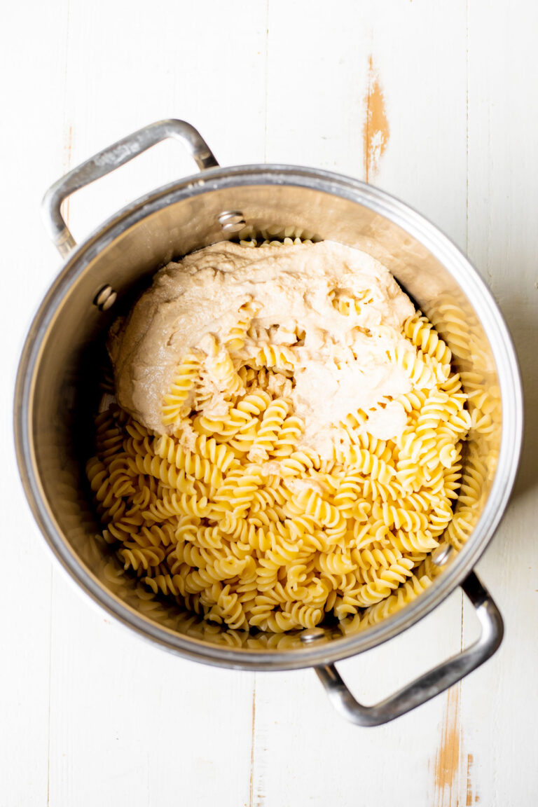 Creamy Tahini Pasta (20-Minute) - Real Food Whole Life