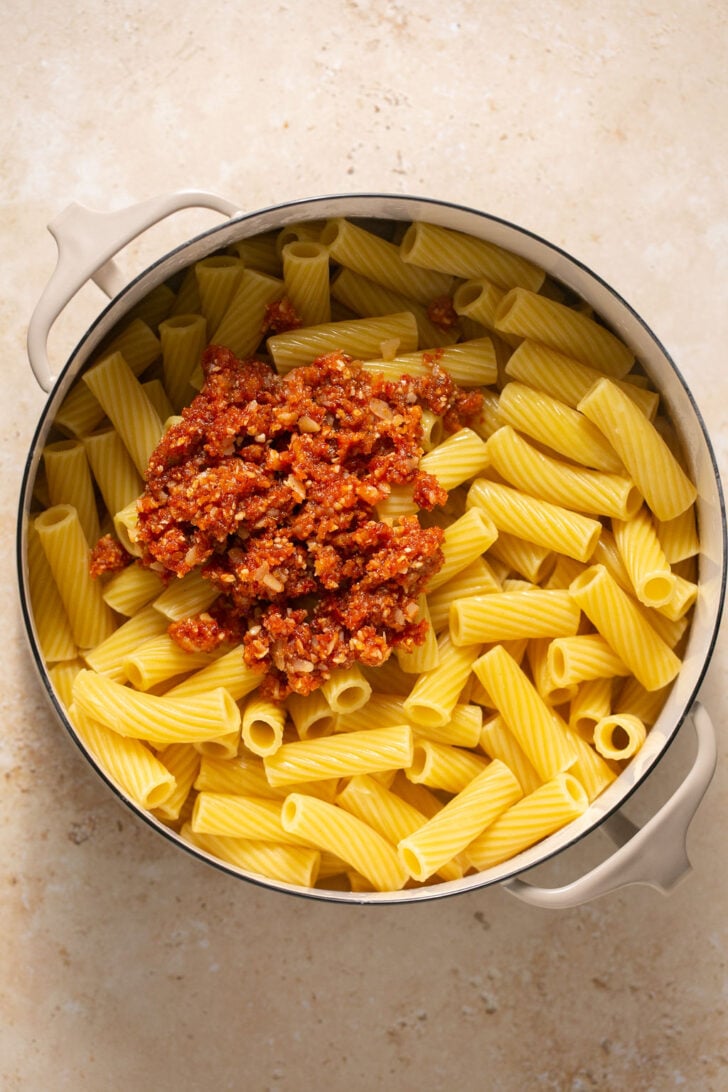 Red Pesto Pasta (No Cream) - Real Food Whole Life