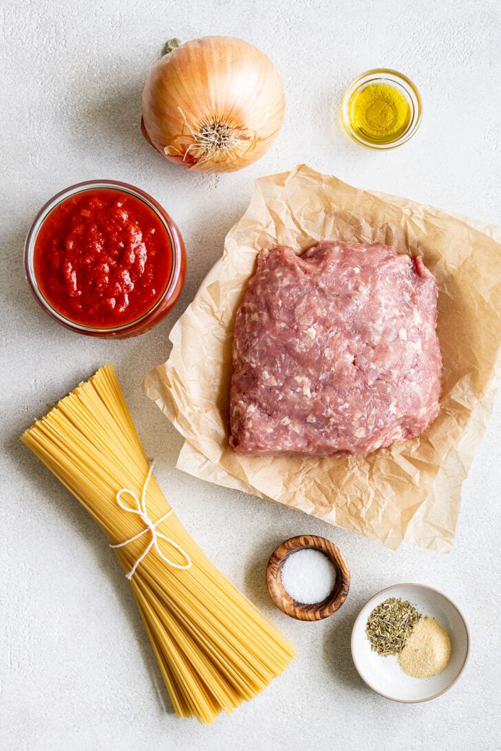 Easy Ground Turkey Spaghetti (6-Ingredients) - Real Food Whole Life