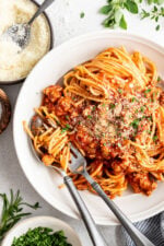 Easy Ground Turkey Spaghetti (6-Ingredients) - Real Food Whole Life