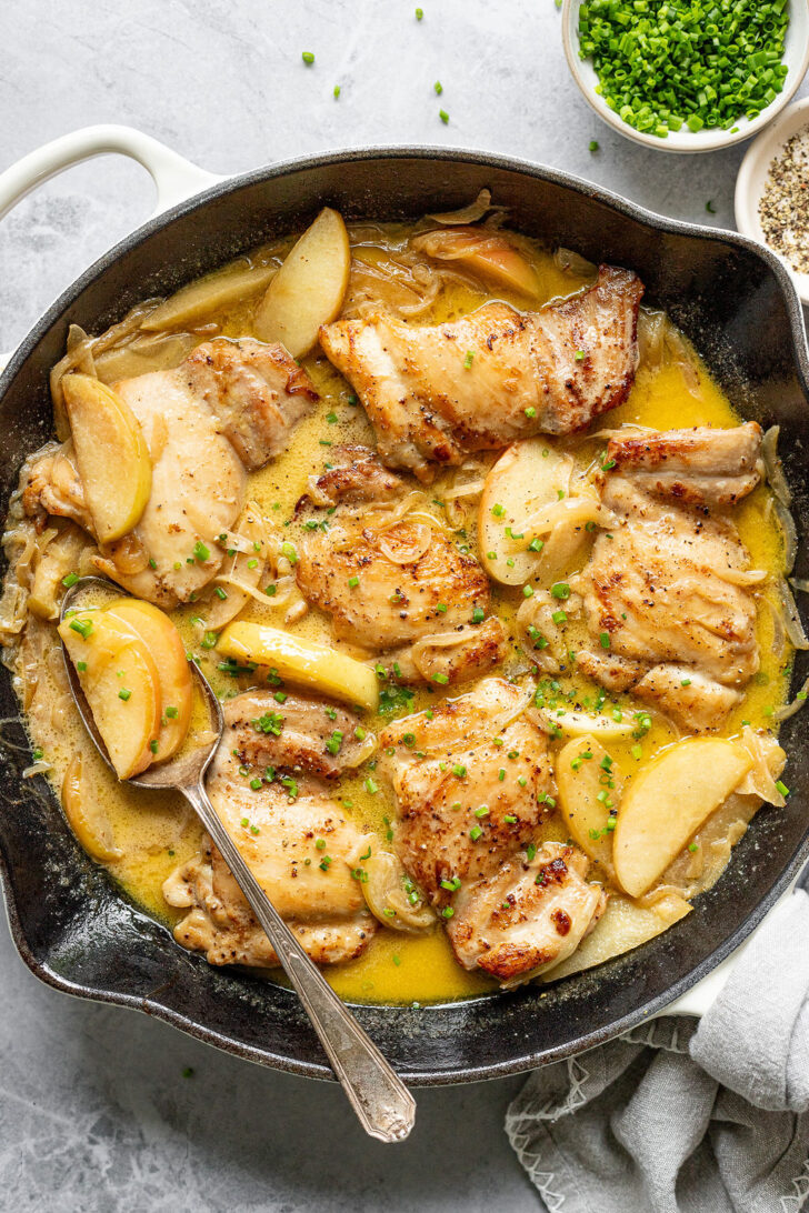 Amazing Chicken Apple Skillet (One-Pan) - Real Food Whole Life