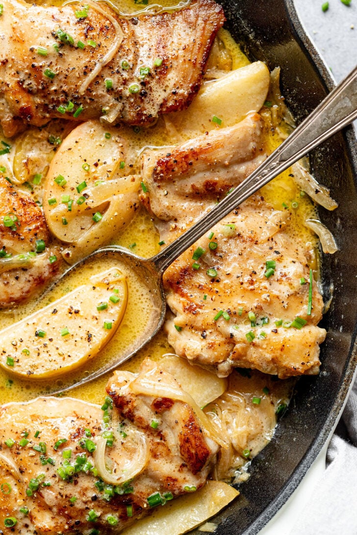 Amazing Chicken Apple Skillet (One-Pan) - Real Food Whole Life