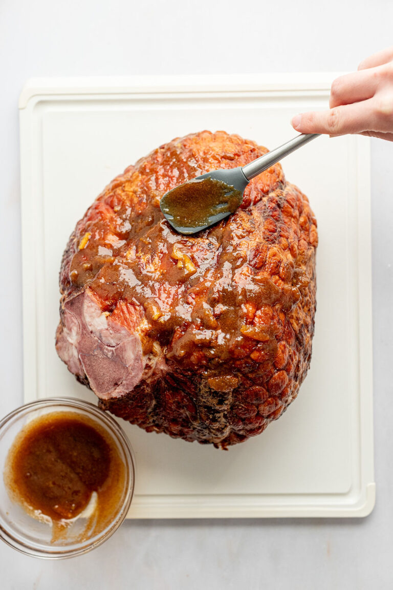 Slow Cooker Ham with Brown Sugar Glaze - Real Food Whole Life