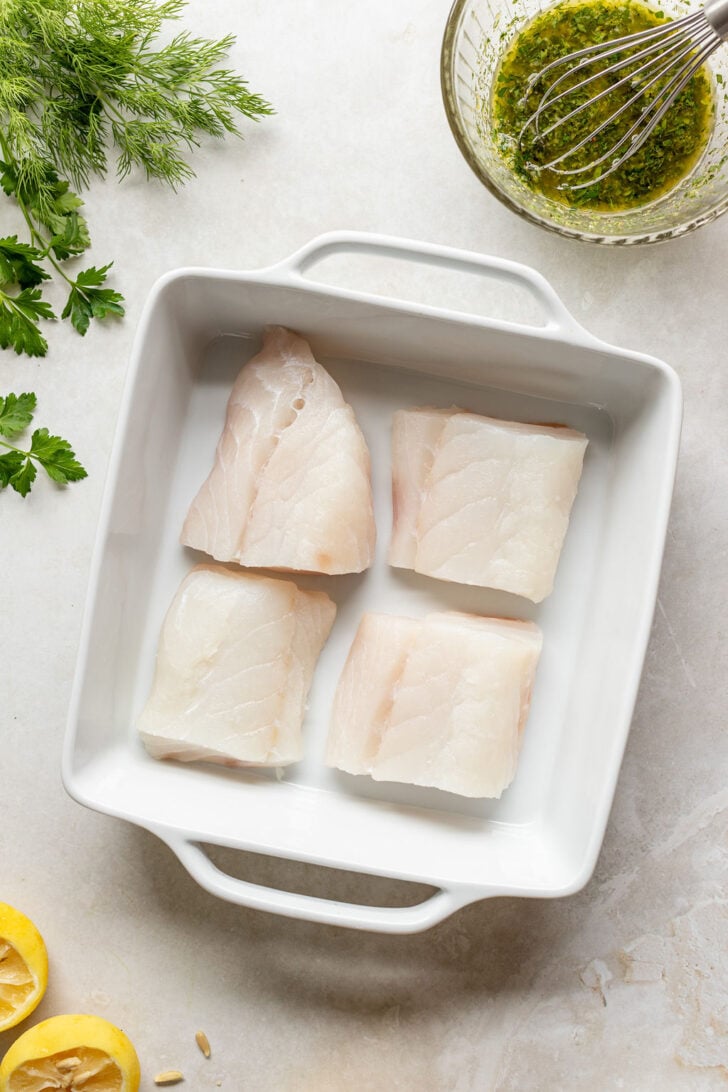 15-Minute White Fish Marinade w/ Lemon & Herbs - Real Food Whole Life