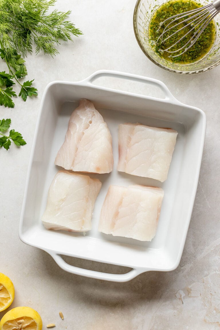 15-Minute White Fish Marinade w/ Lemon & Herbs - Real Food Whole Life