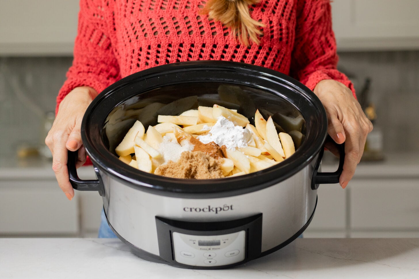 Slow Cooker Cinnamon Apples (Easy) - Real Food Whole Life