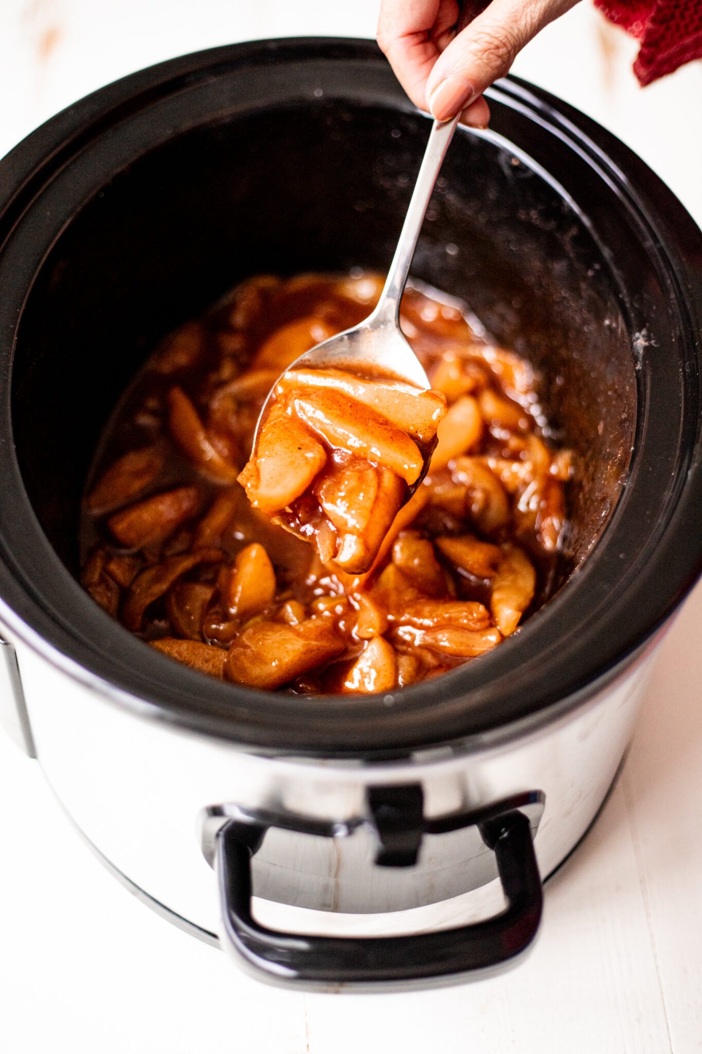Slow Cooker Cinnamon Apples (Easy & Cozy) - Real Food Whole Life