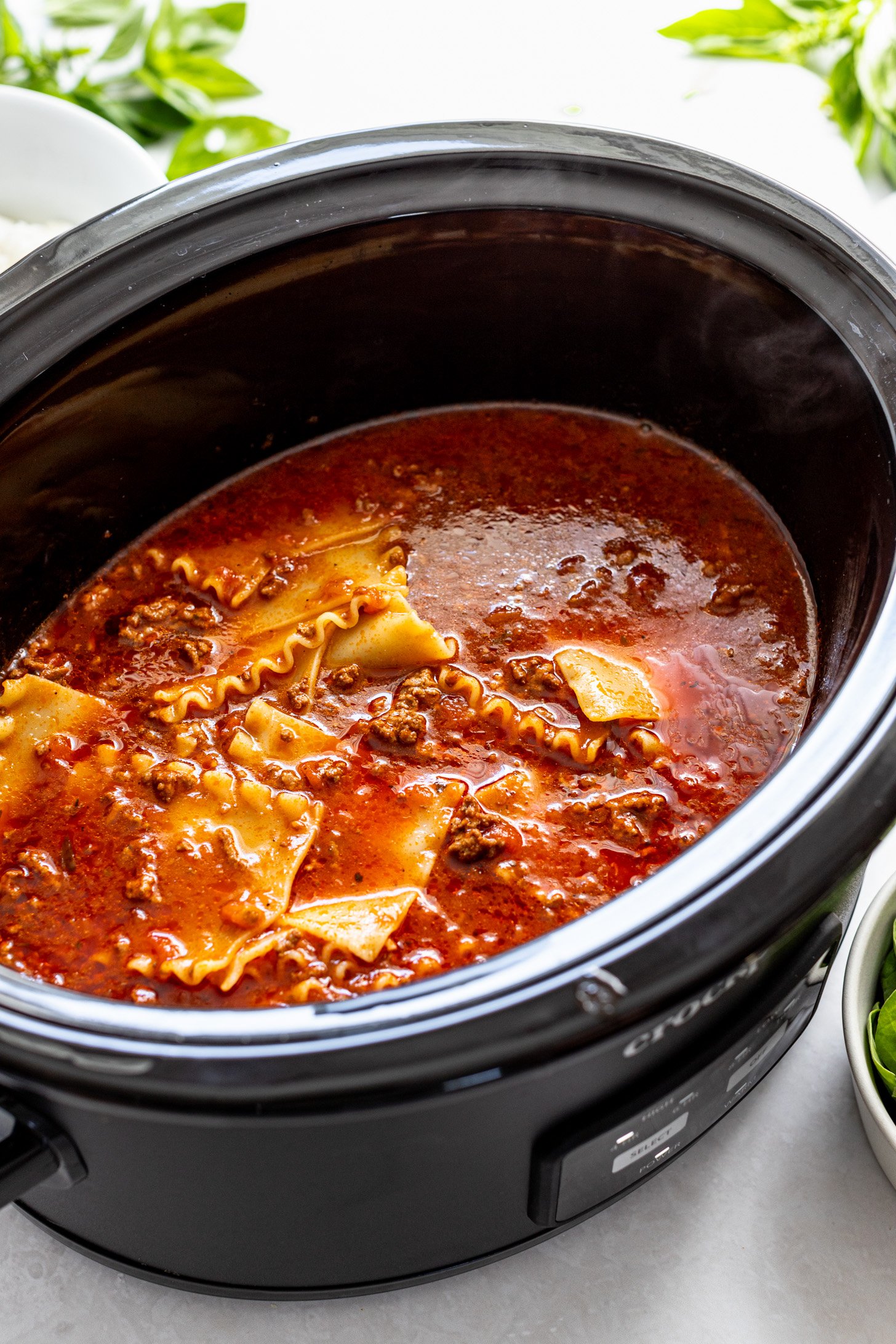 Slow Cooker Lasagna Soup (Easy, Cheesy, No-Boil) - Real Food Whole Life