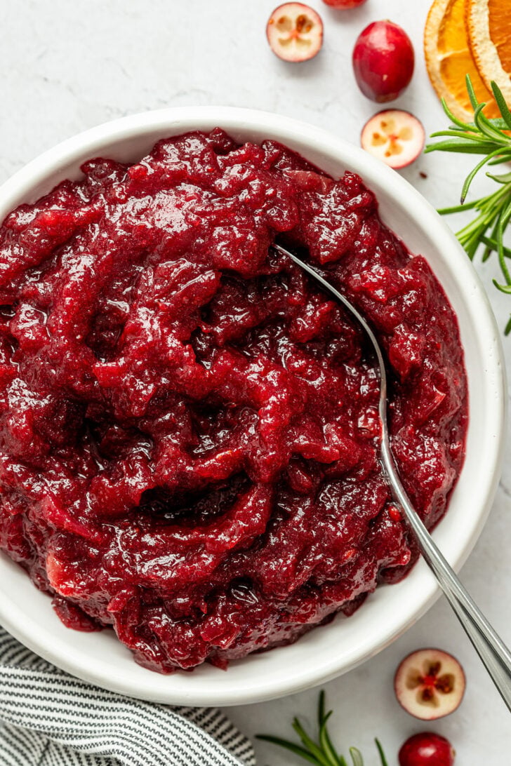 Slow Cooker Cranberry Sauce (5-Ingredient) - Real Food Whole Life