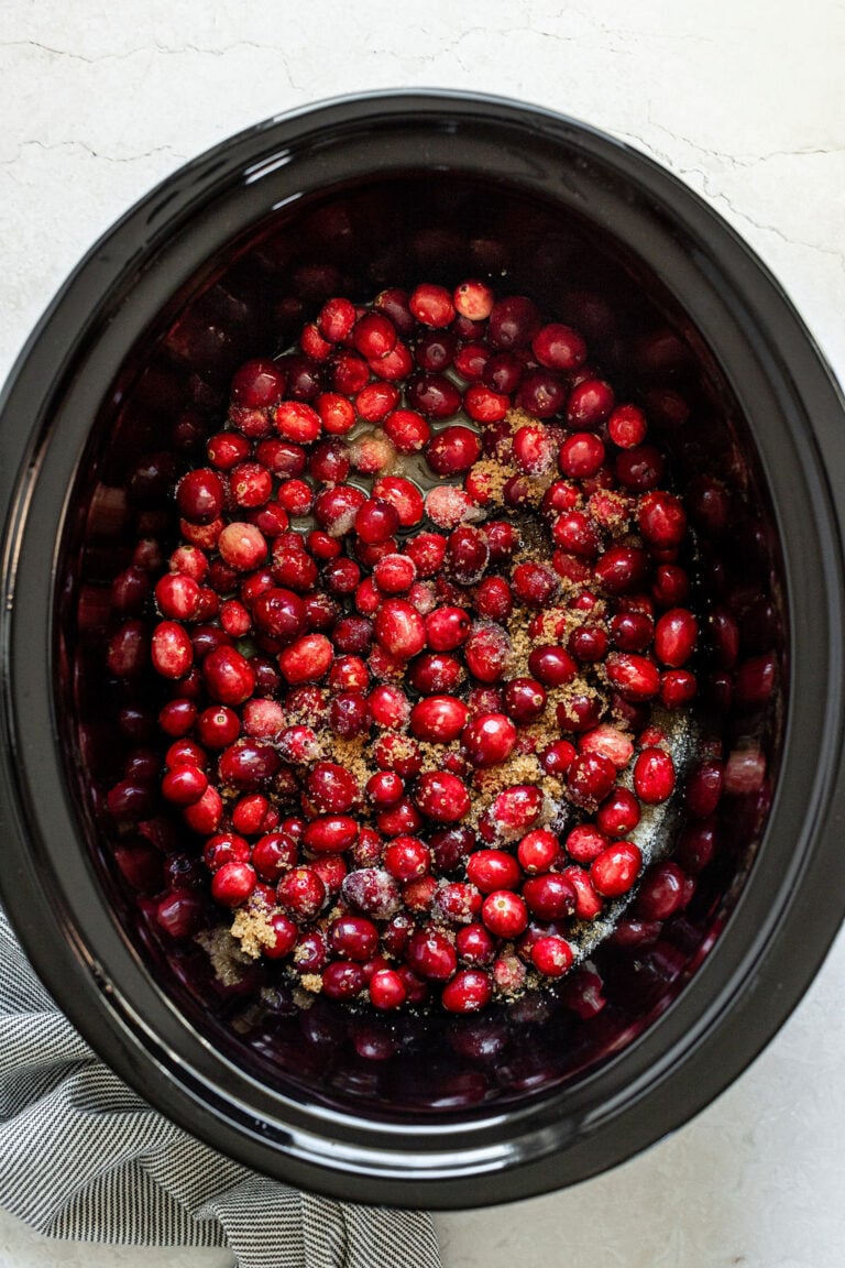 Slow Cooker Cranberry Sauce (Easy & Make-Ahead) - Real Food Whole Life