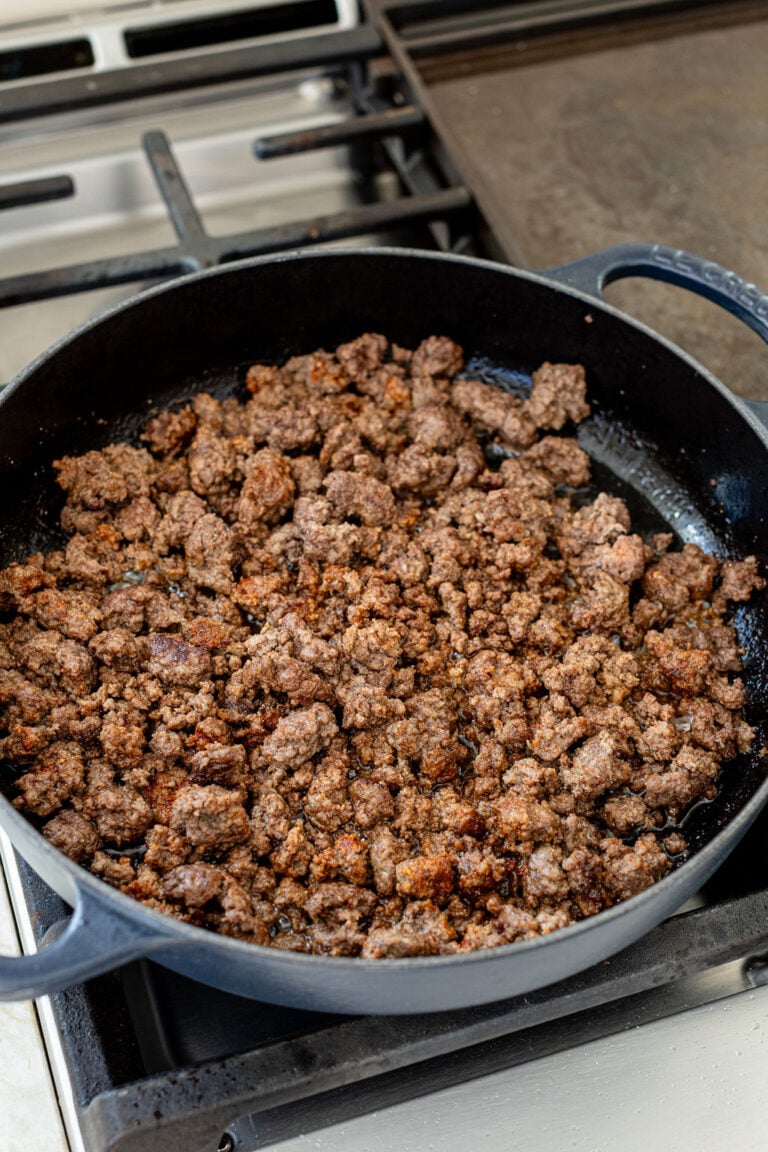 Quick Ground Beef Potatoes (One-Pan Dinner) - Real Food Whole Life