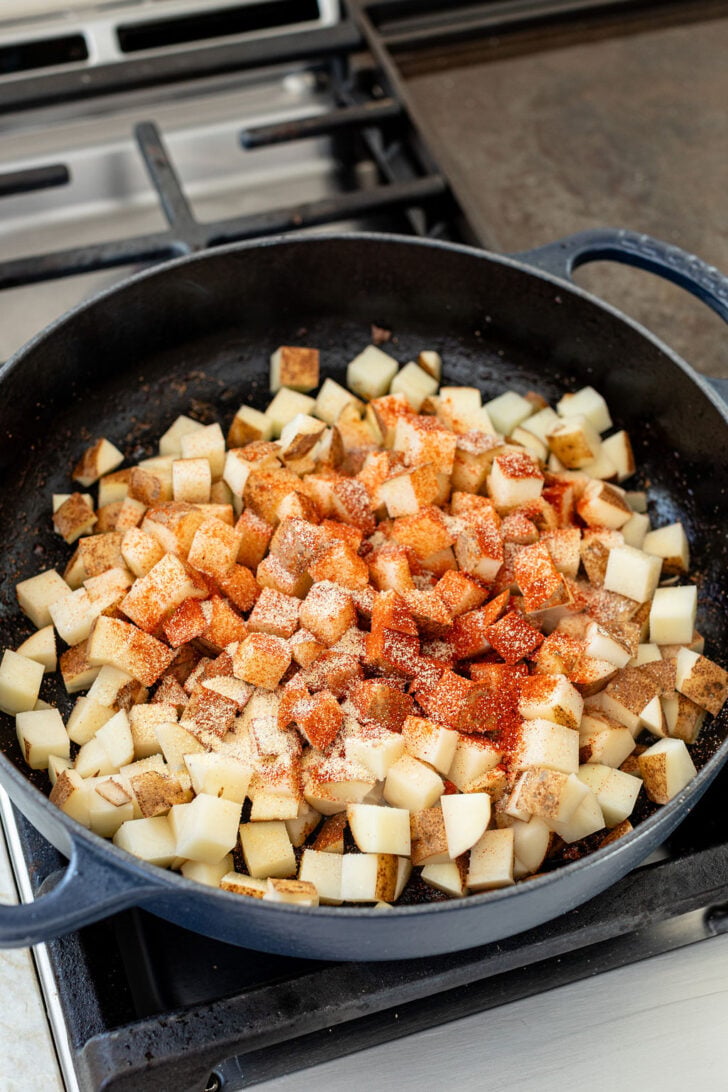 Quick Ground Beef Potatoes (One-Pan Dinner) - Real Food Whole Life