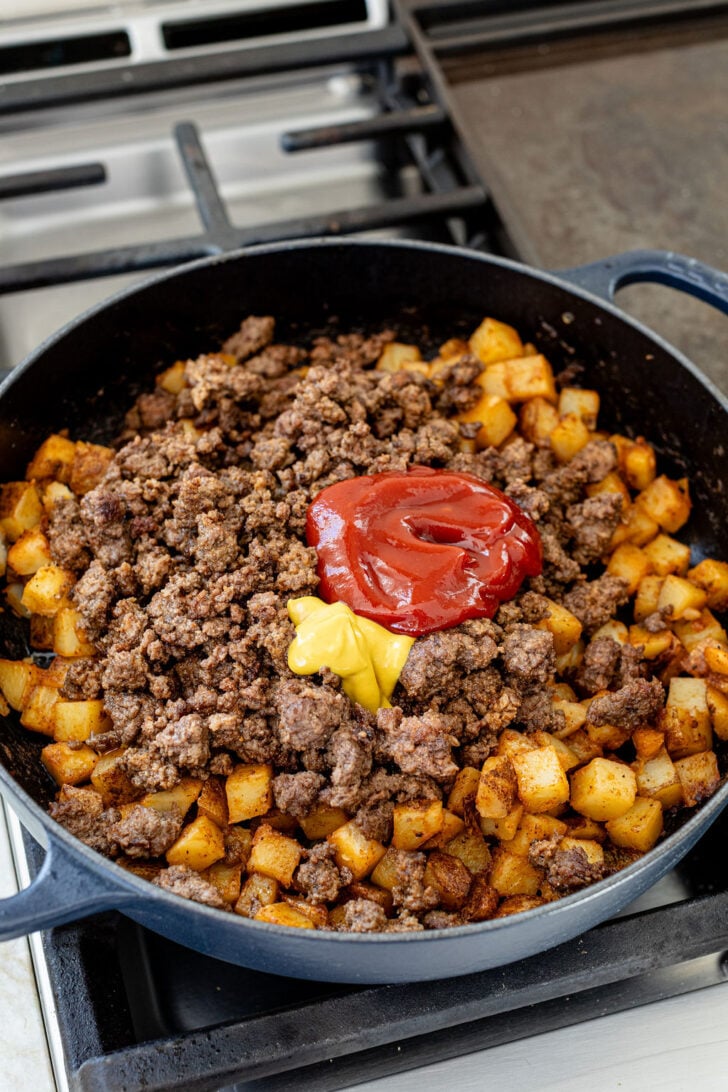 Quick Ground Beef + Potatoes (1-Pan!) - Real Food Whole Life