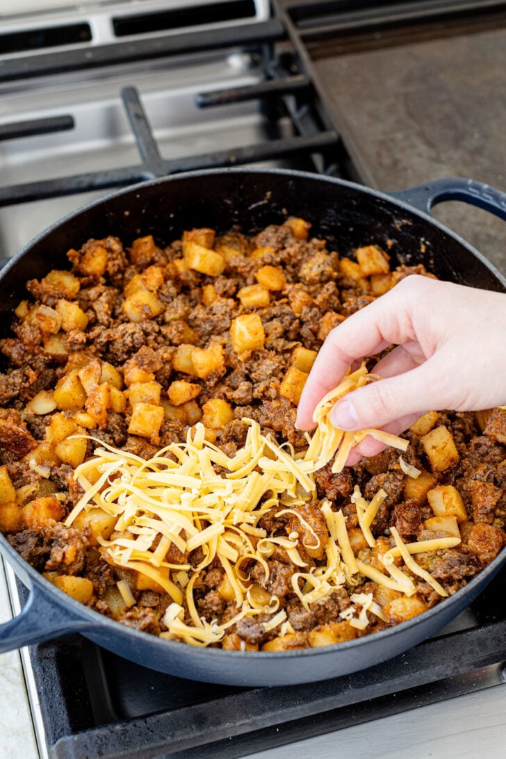 Quick Ground Beef Potatoes (One-Pan Dinner) - Real Food Whole Life
