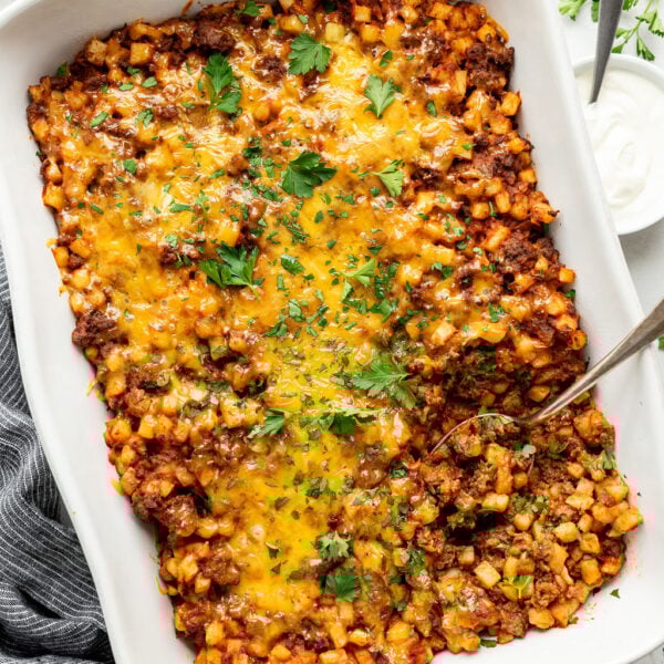 Ground Beef Potato Casserole (Easy, Cheesy, No-Soup) - Real Food Whole Life
