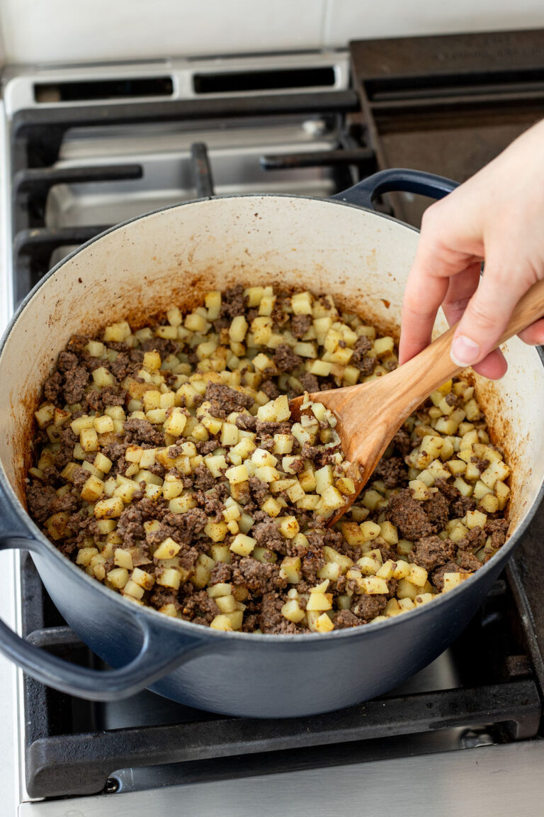 Ground Beef Potato Casserole (Cheesy, Easy) - Real Food Whole Life