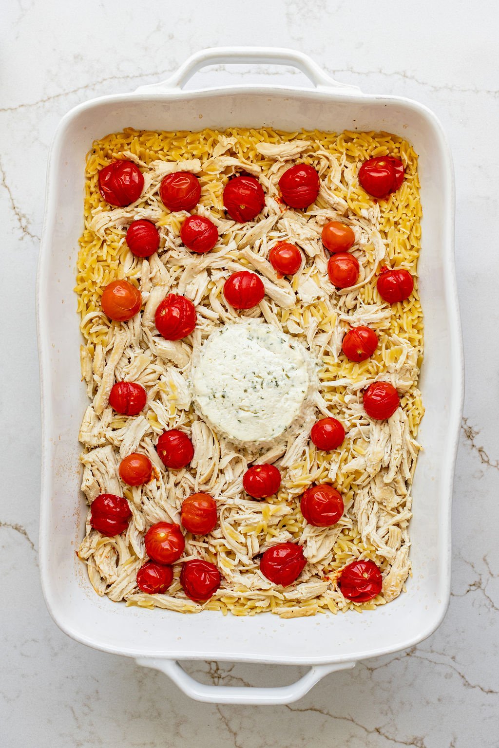 Baked Chicken Orzo (with Boursin) - Real Food Whole Life