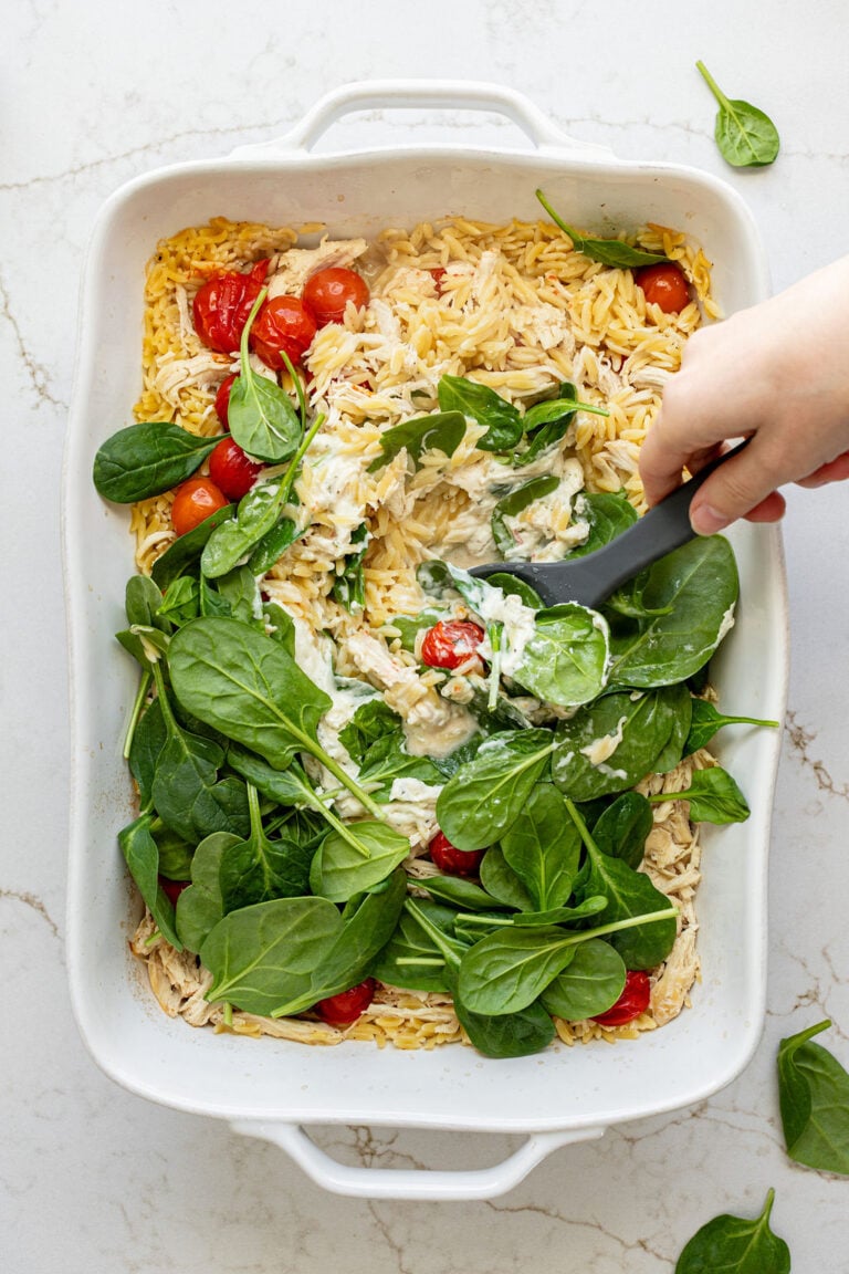 Baked Chicken Orzo (with Boursin) - Real Food Whole Life