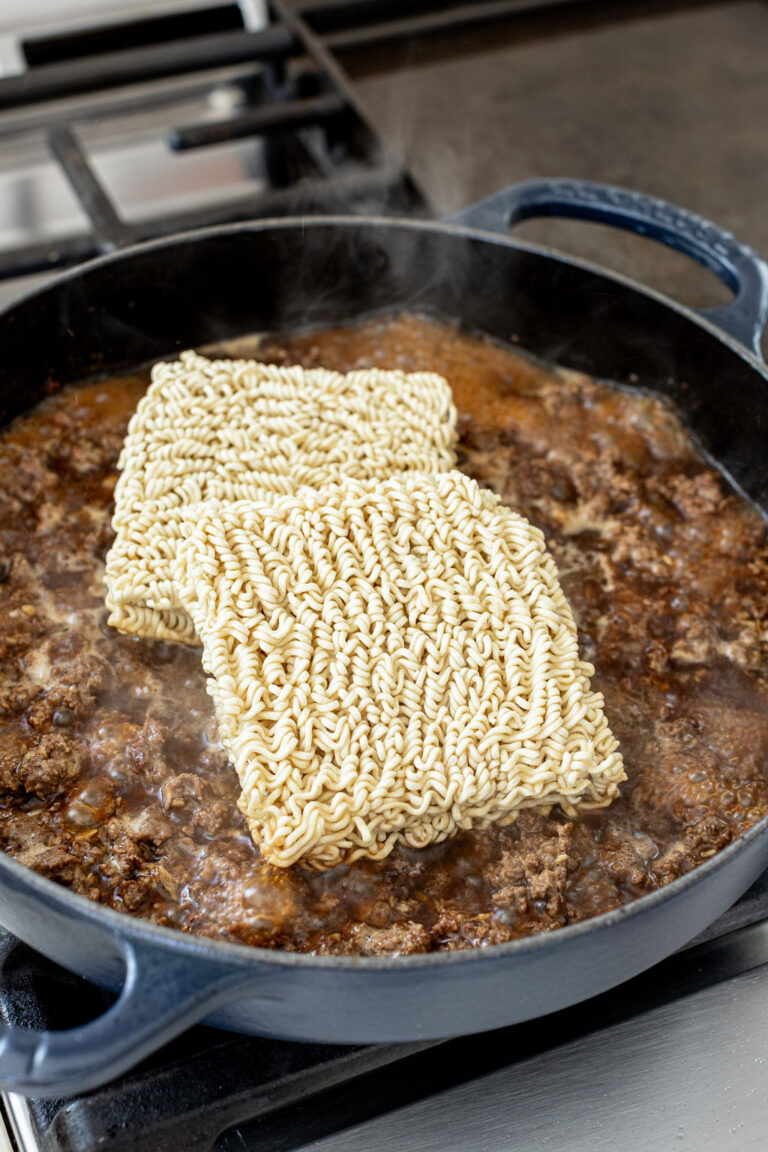 Beef Ramen Noodles (One-Pan) - Real Food Whole Life