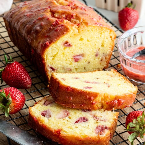 Strawberry Shortcake Bread (No Mixer) - Real Food Whole Life