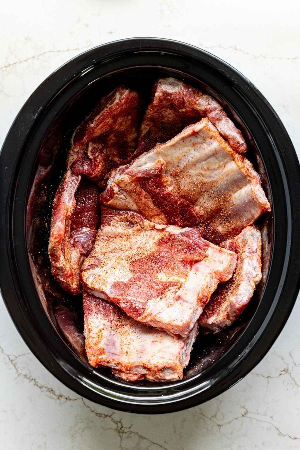 Slow Cooker BBQ Pork Ribs (w/ Brown Sugar Rub) - Real Food Whole Life