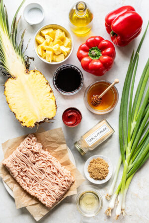 Ground Chicken Stir Fry (Sweet and Sour) - Real Food Whole Life