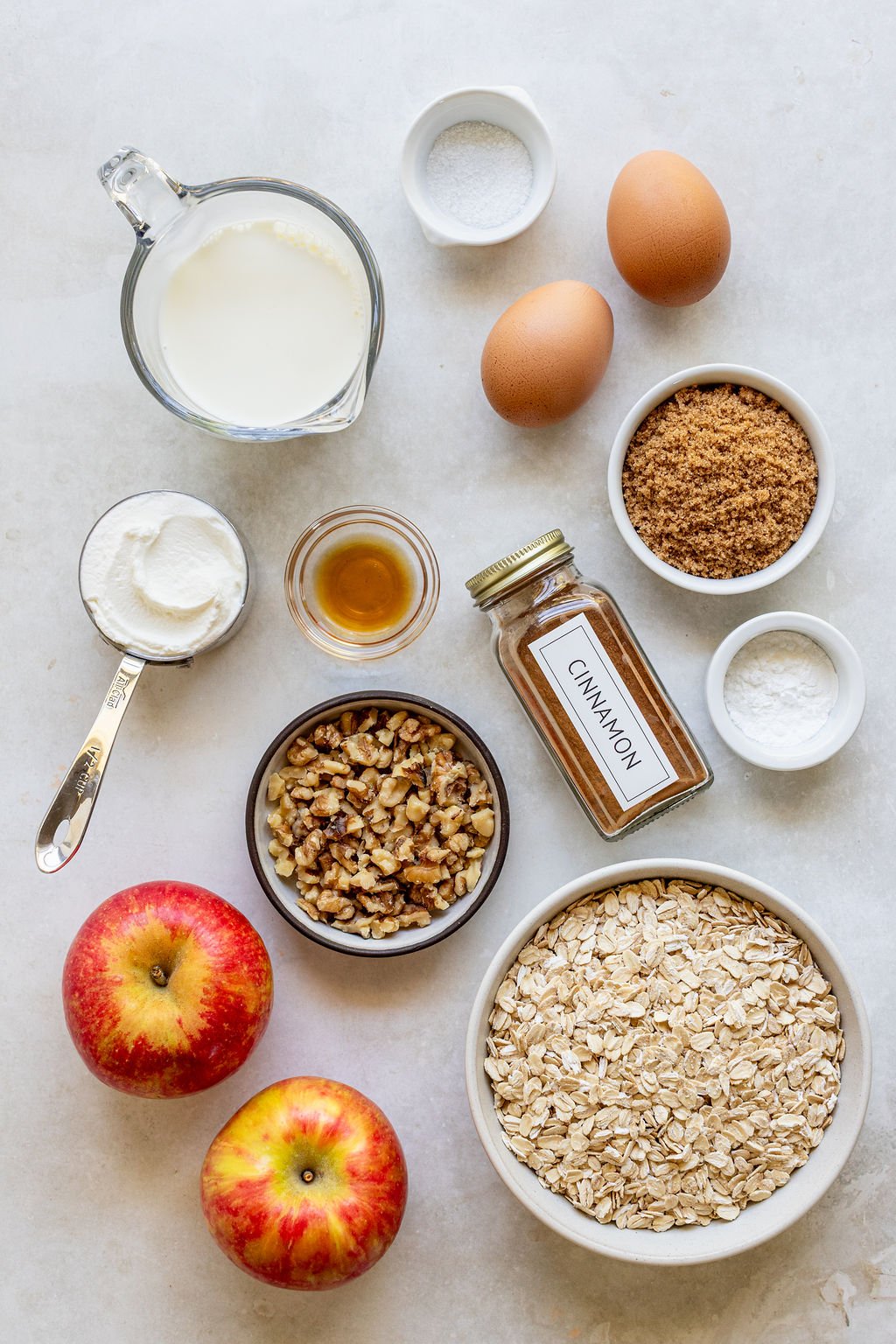 Baked Breakfast Oatmeal (Apple Cinnamon!) - Real Food Whole Life