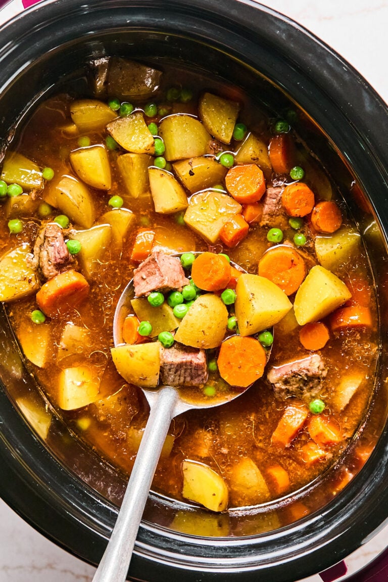 Slow Cooker Beef Stew (Dump-and-Go) - Real Food Whole Life