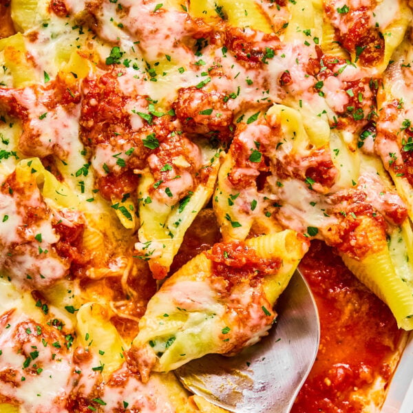 Ricotta Stuffed Shells (Vegetarian) - Real Food Whole Life