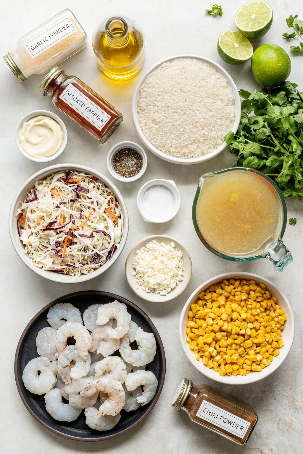 Shrimp Rice Bowl (Mexican Street Corn) - Real Food Whole Life