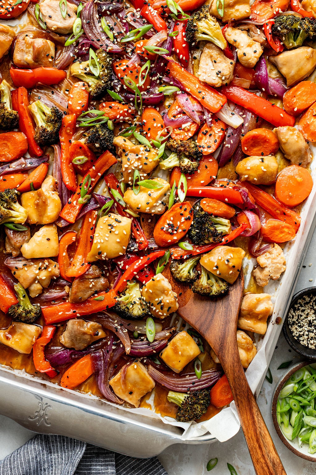 Sheet Pan Teriyaki Chicken Dinner - Real Food Whole Life